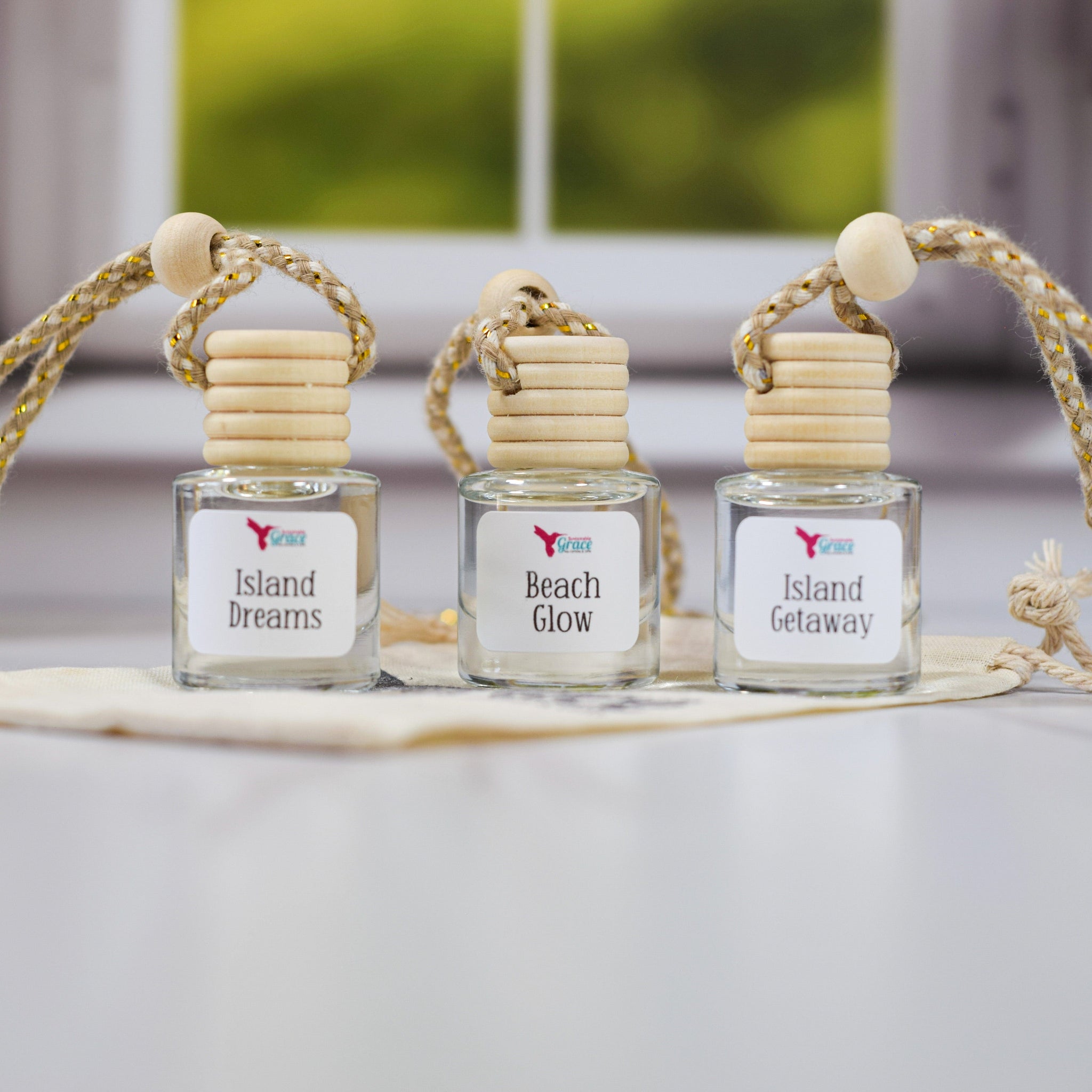 Dream Vacation Car Freshener Bundle | Non-Toxic Car Diffuser | Car ...